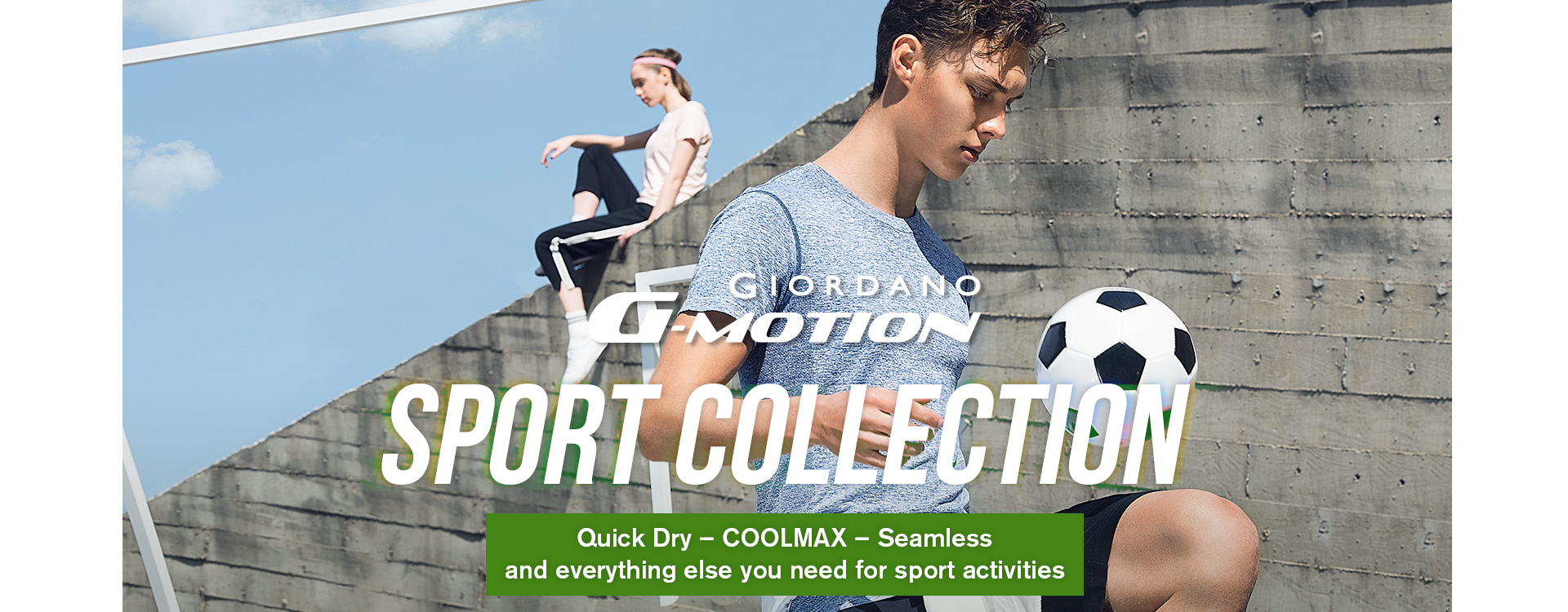 G-Motion sports l GIORDANO Malaysia