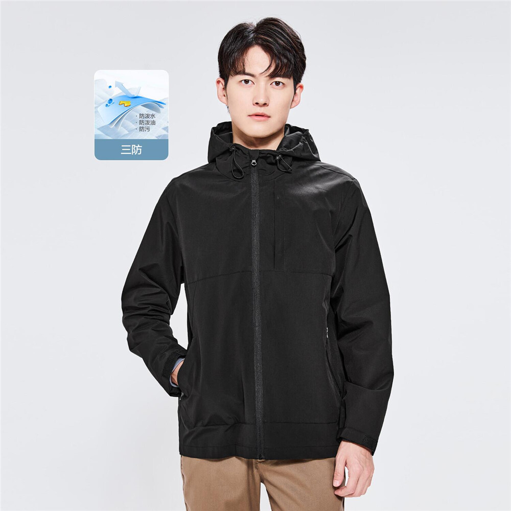 3 Proofings hooded windbreaker | GIORDANO Online Store