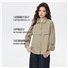 Double layer front drawstring waist jacket | GIORDANO Online Store